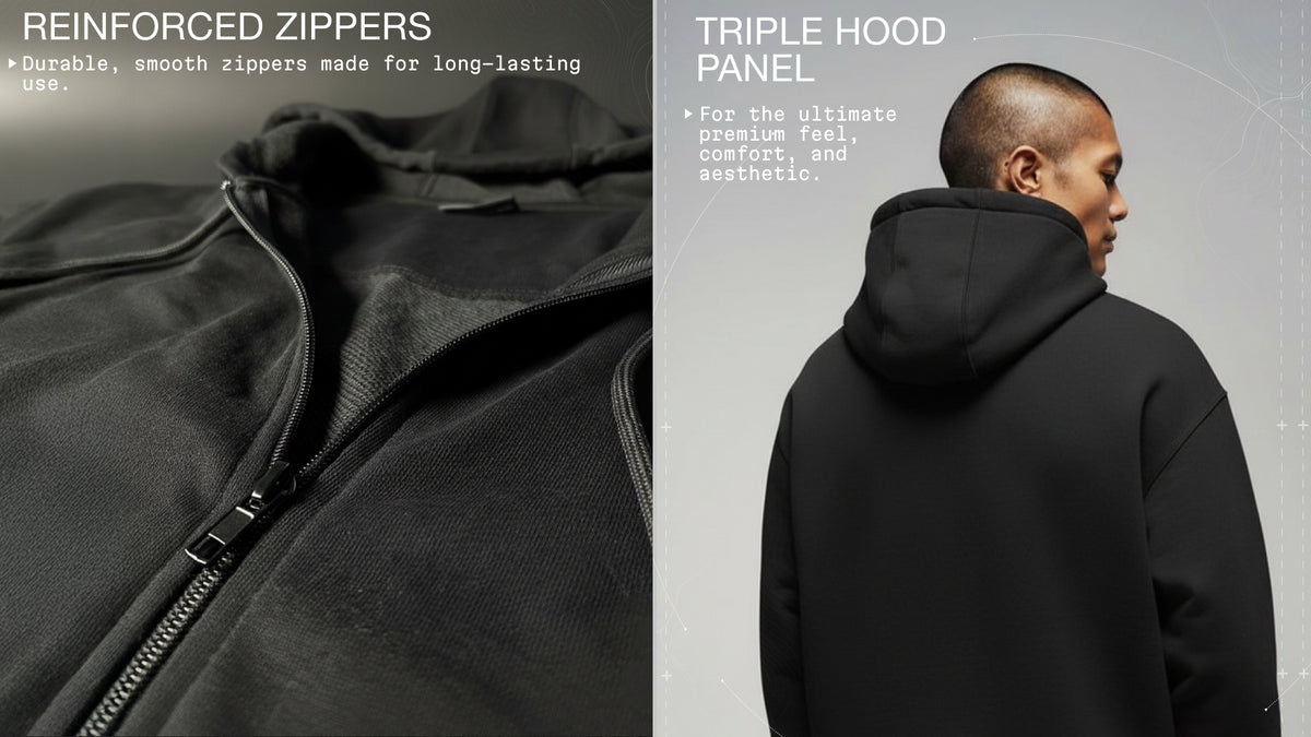 Marcos Uniform Zipper Hoddie Ecxlusive at Deployed