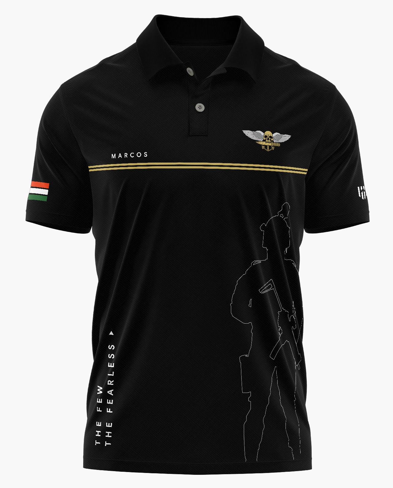 MARCOS AGENT Polo T-shirt exclusive at Deployed