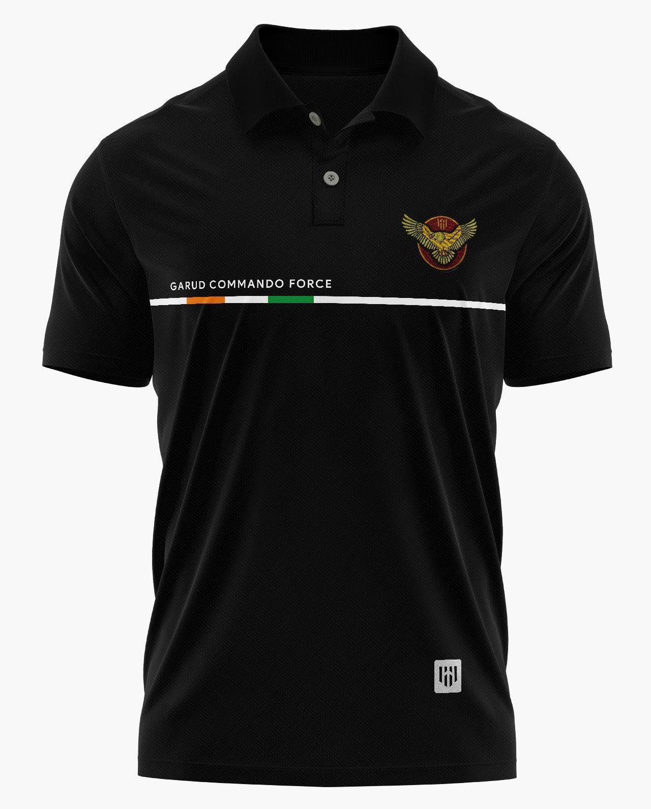 Garud commando force Polo T-Shirt exclusive at Deployed