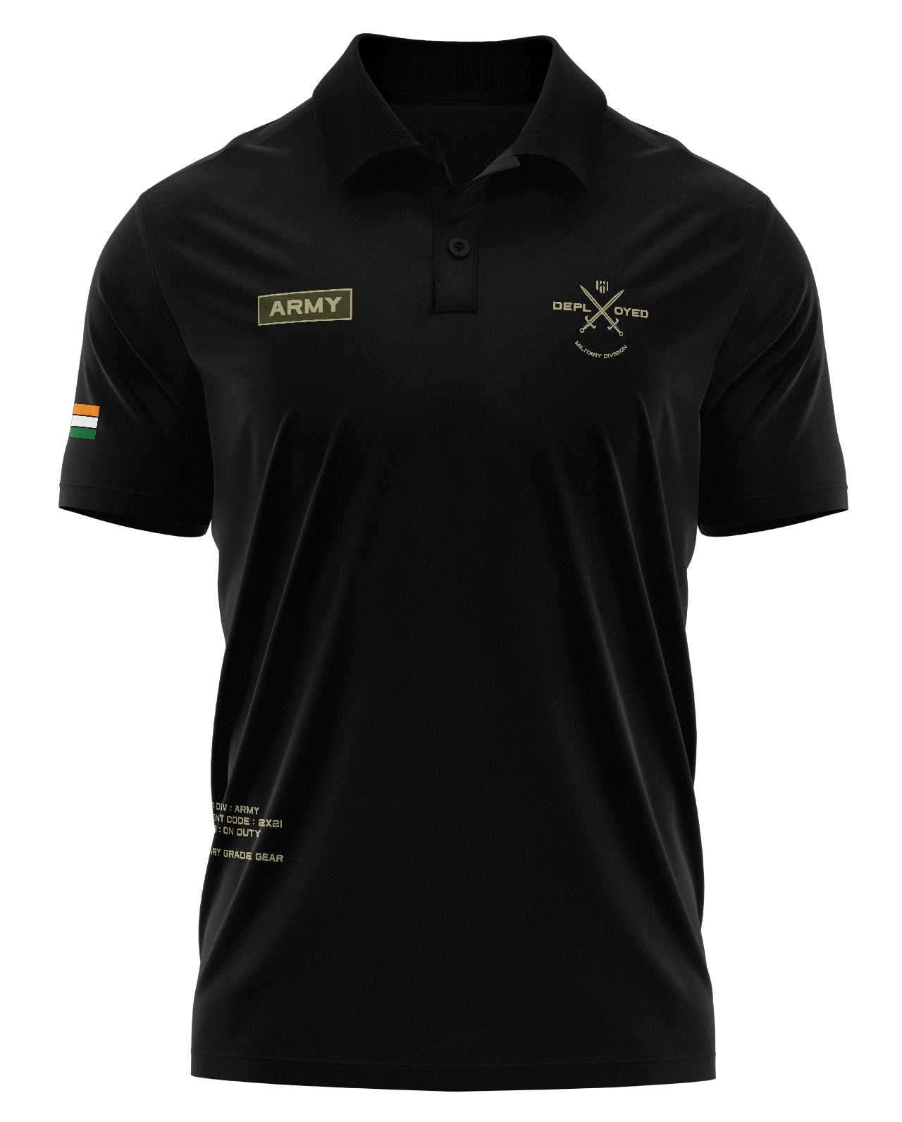 Military Division Uniform Polo T-Shirt exclusive at Deployed