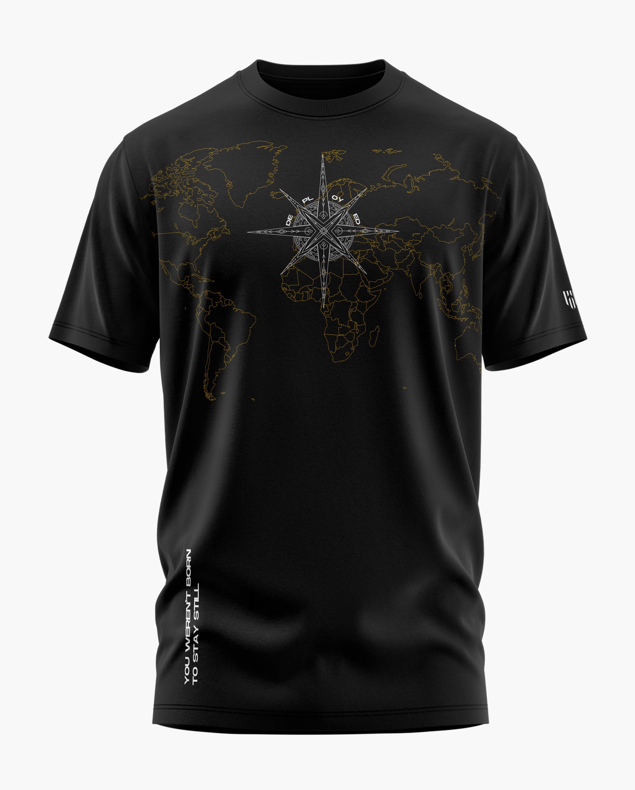 Wayfarer's Compass T-Shirt exclusive at Deployed