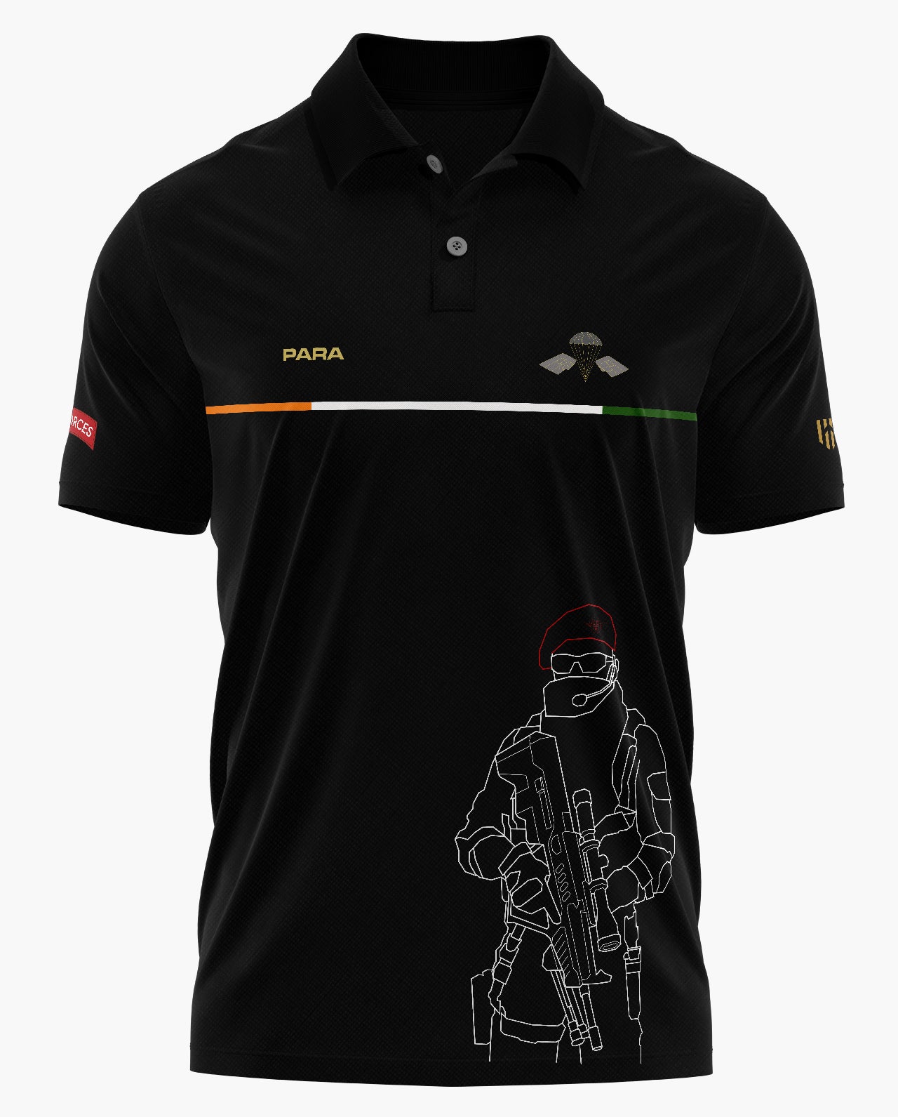 PARA AGENT Polo T-Shirt exclusive at Deployed