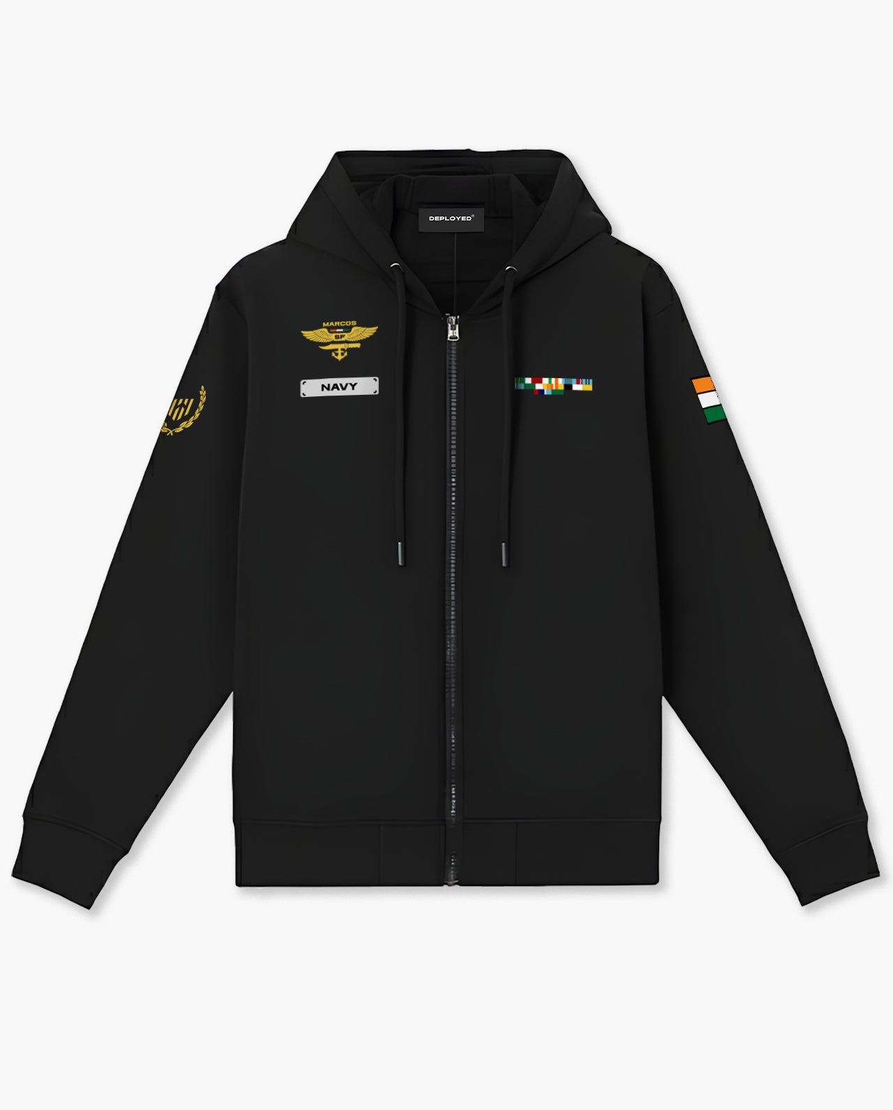 Marcos Uniform Zipper Hoddie Ecxlusive at Deployed
