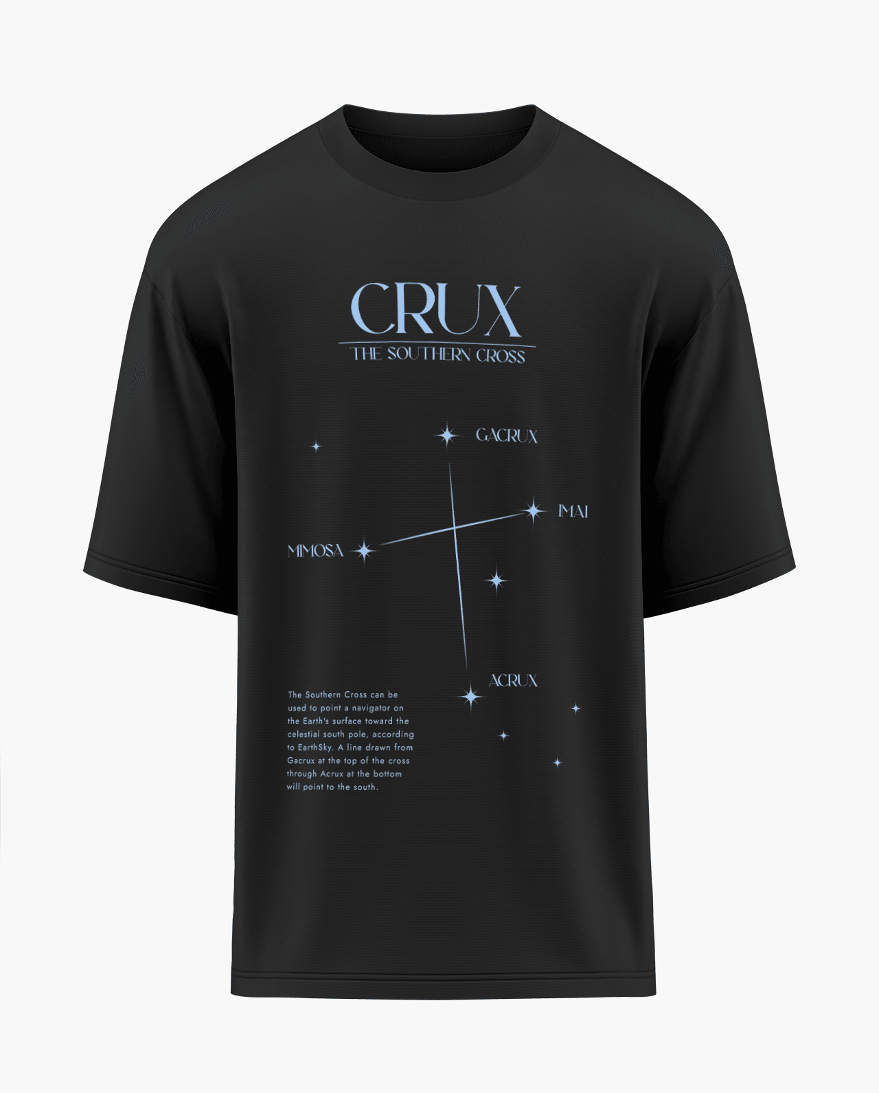 Crux Oversized Tee – Critical. Rugged. Raw.