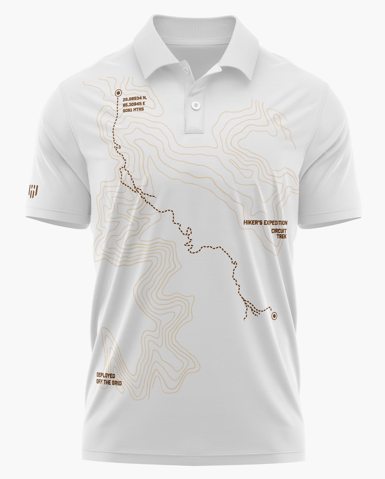 Circuit Trek Polo T-Shirt exclusive at Deployed