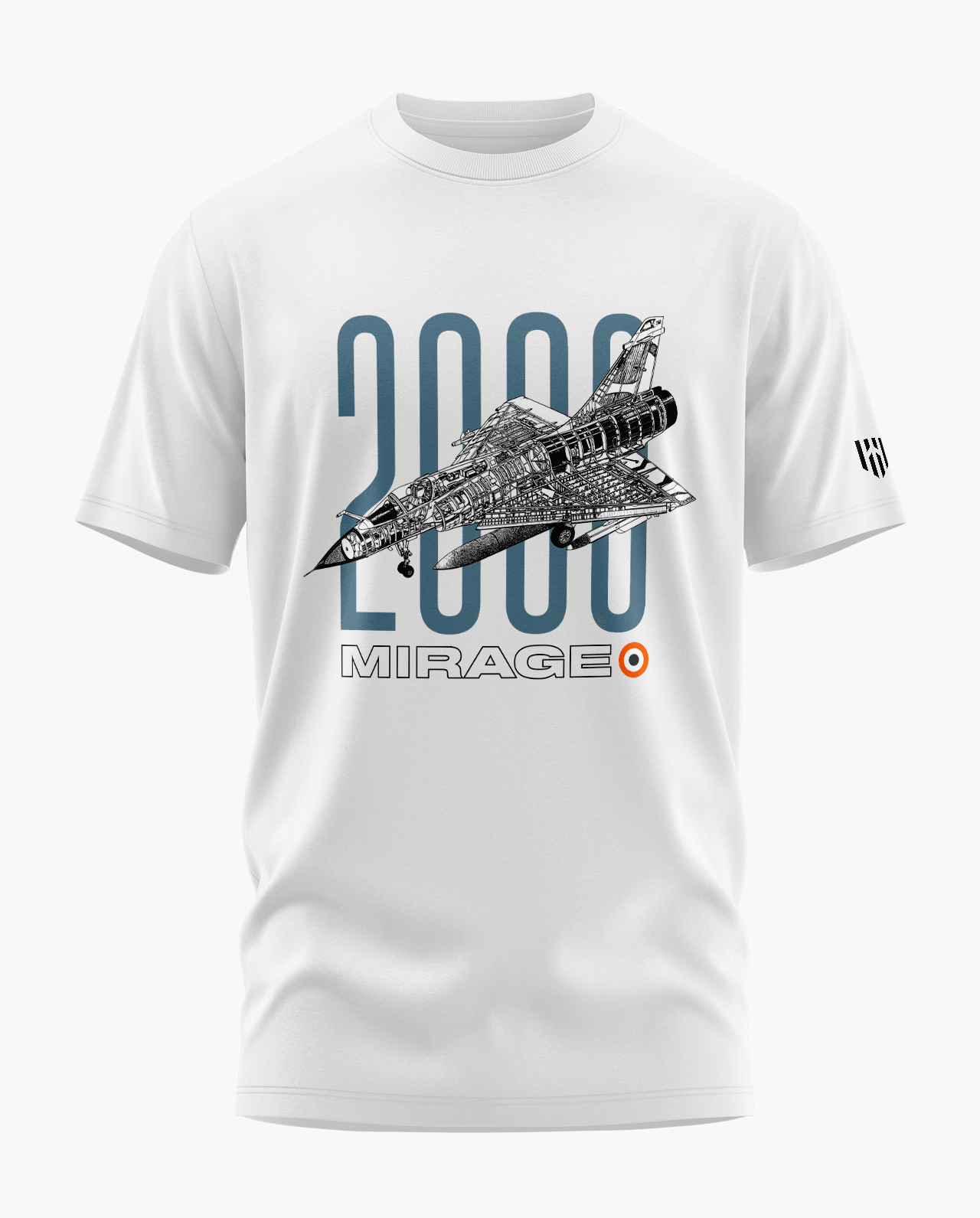 Mirage 2000 Blueprint T-Shirt exclusive at Deployed