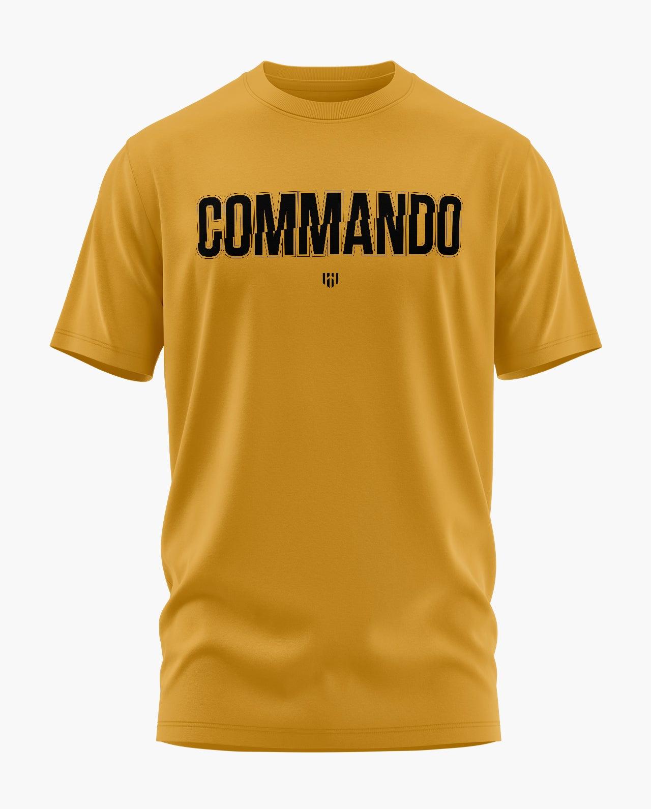 Commando Title T-Shirt exclusive at Deployed