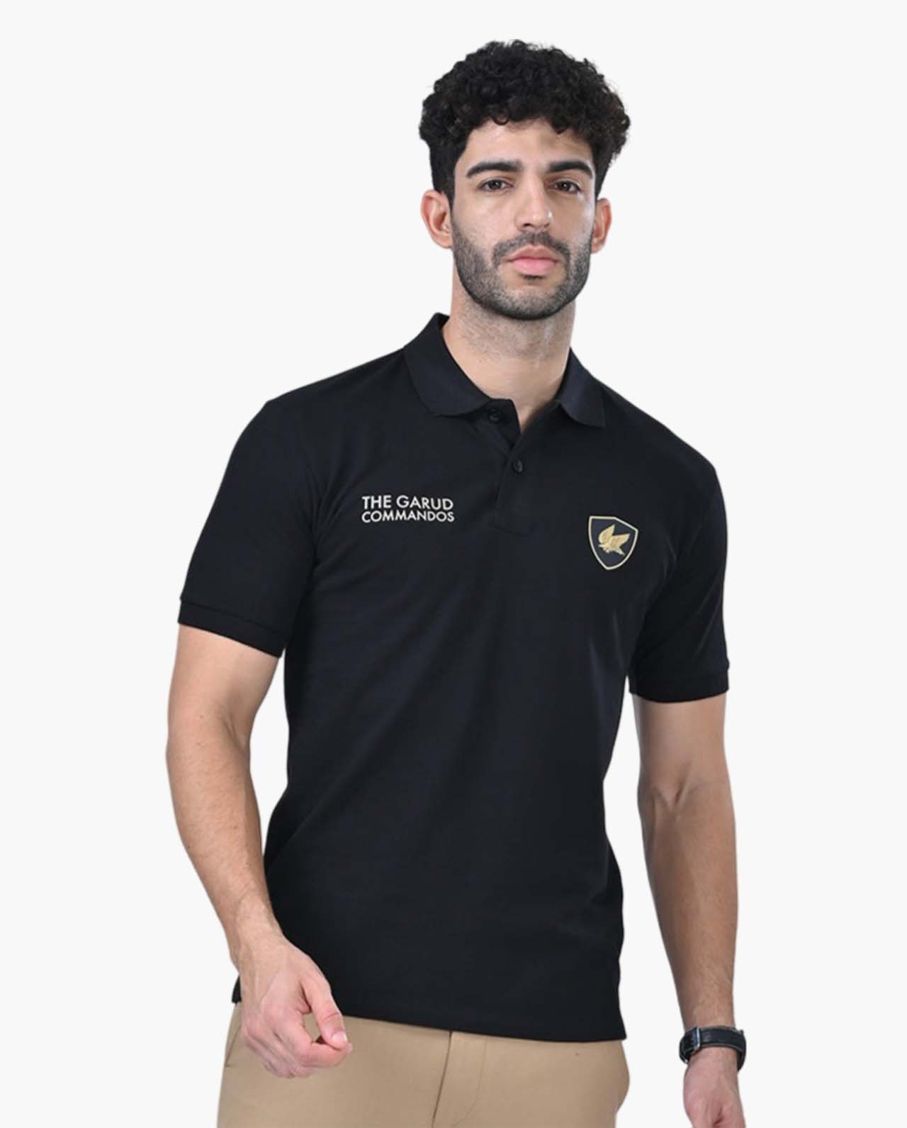 Garud Commando SF Polo T-Shirt exclusive at Deployed