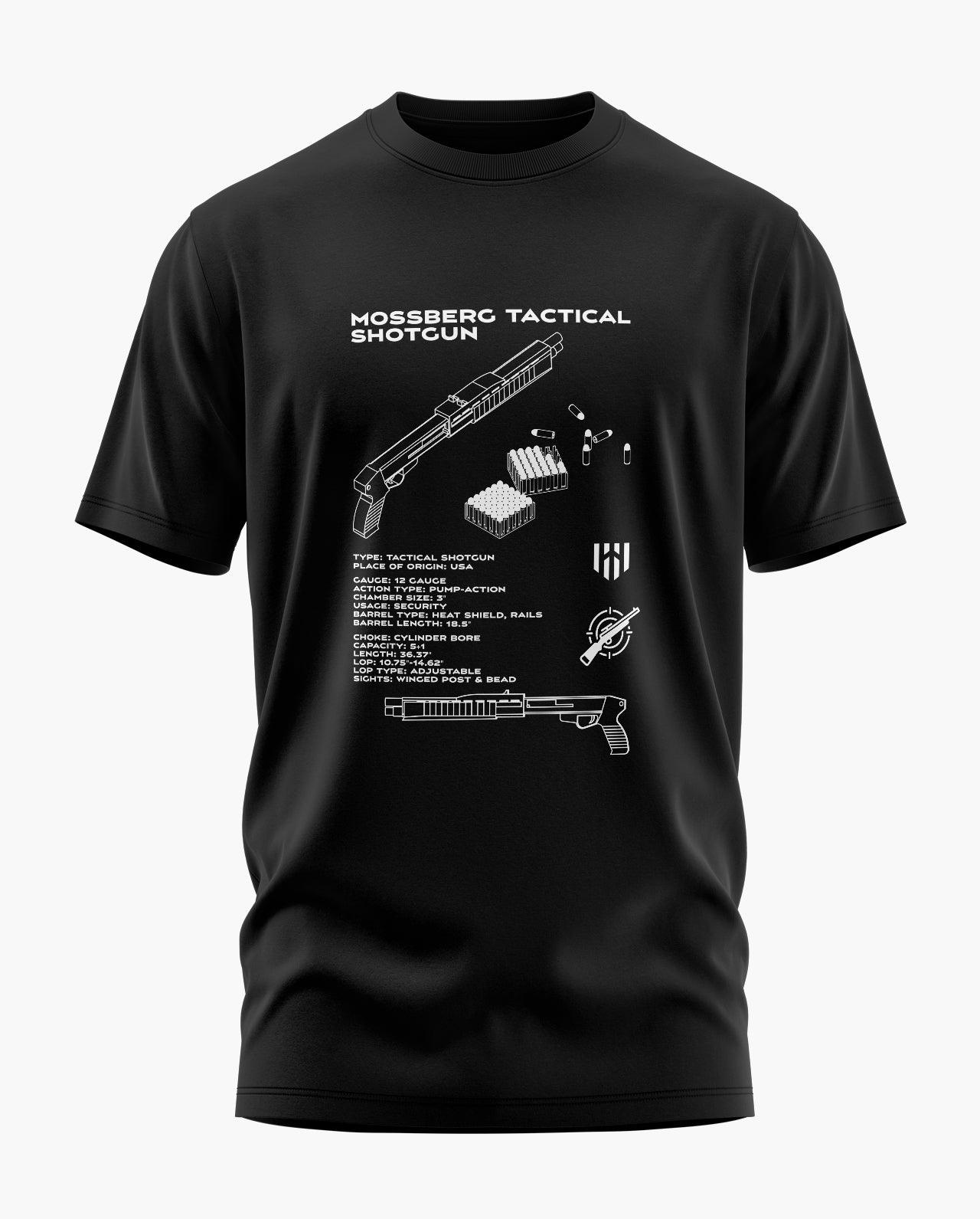 Mosserberg Tactical Shotgun – Blueprint Graphic Tee